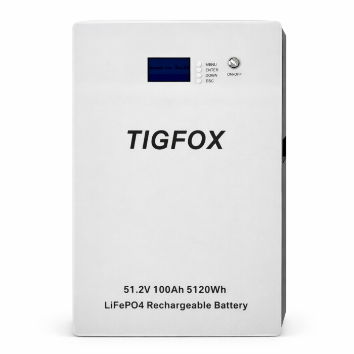 Tigfox 51.2V 100Ah Lithium Battery | Hajvery Solar
